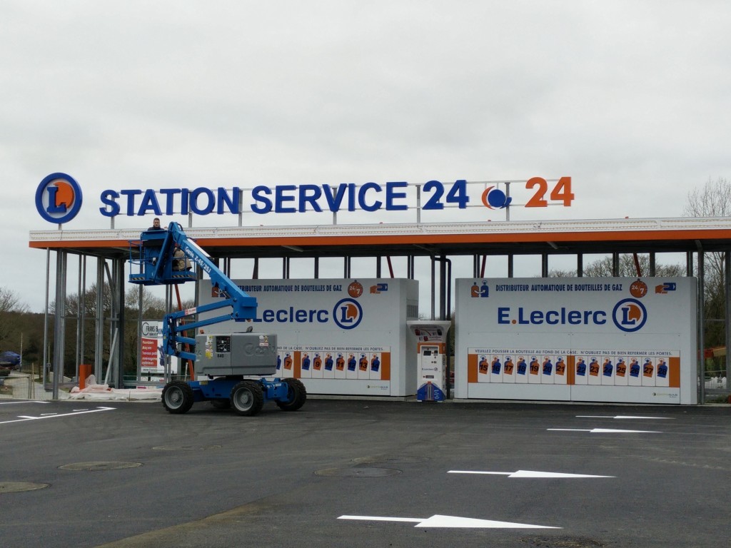 station service 24/24 leclerc pont l'abbé - Leclerc Pont l'Abbé